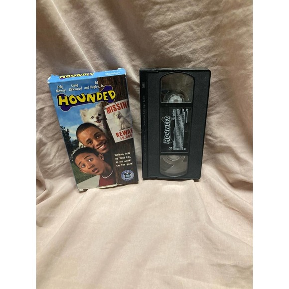 Disney | Media | Hounded Vhs 202 Original Disney Chanel Movie Tahj ...